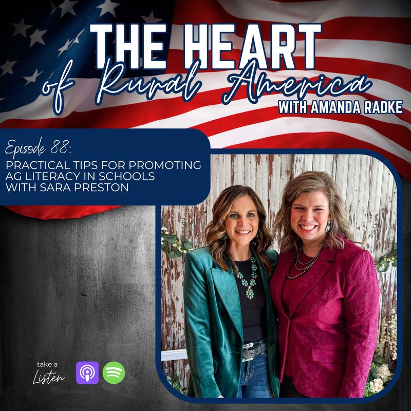 Practical Tips For Promoting Ag Literacy In Schools with Sara Preston – Amanda Radke