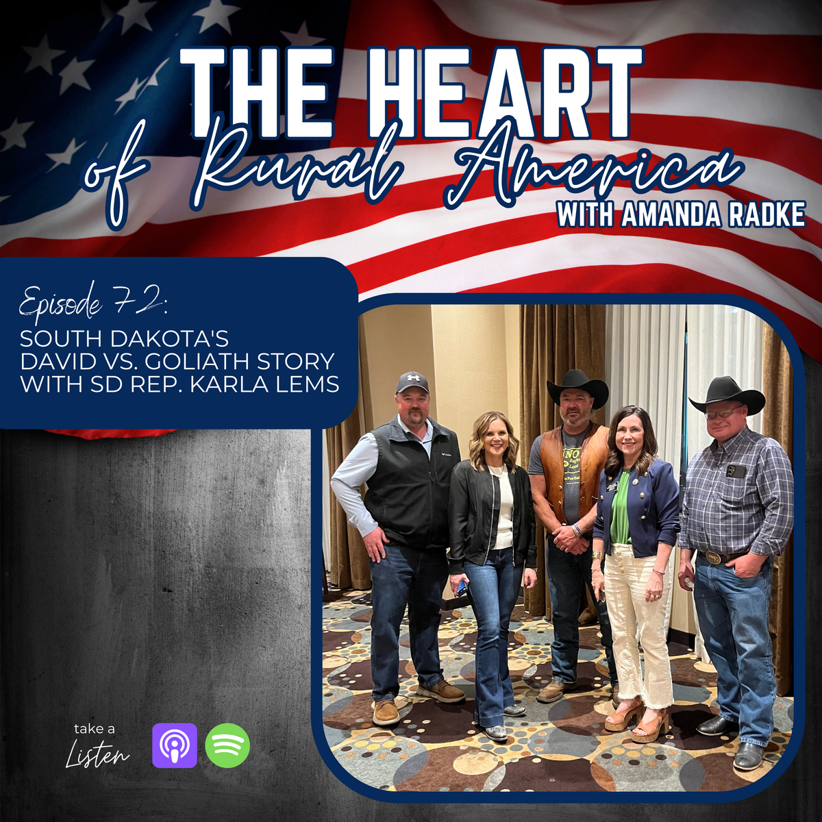 South Dakota’s David vs. Goliath Story with SD Rep. Karla Lems – Amanda ...