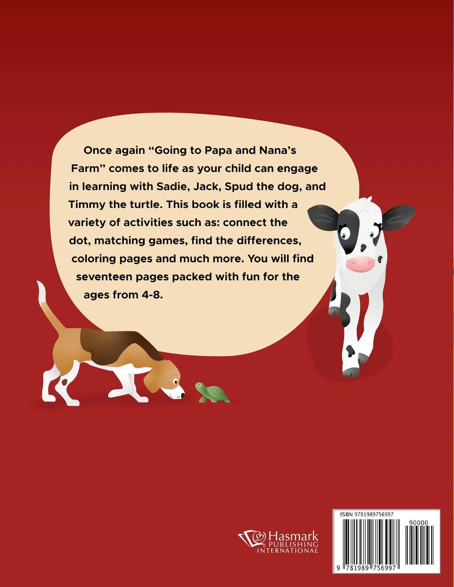 Activity Book - Going to Papa and Nana's Farm – Amanda Radke