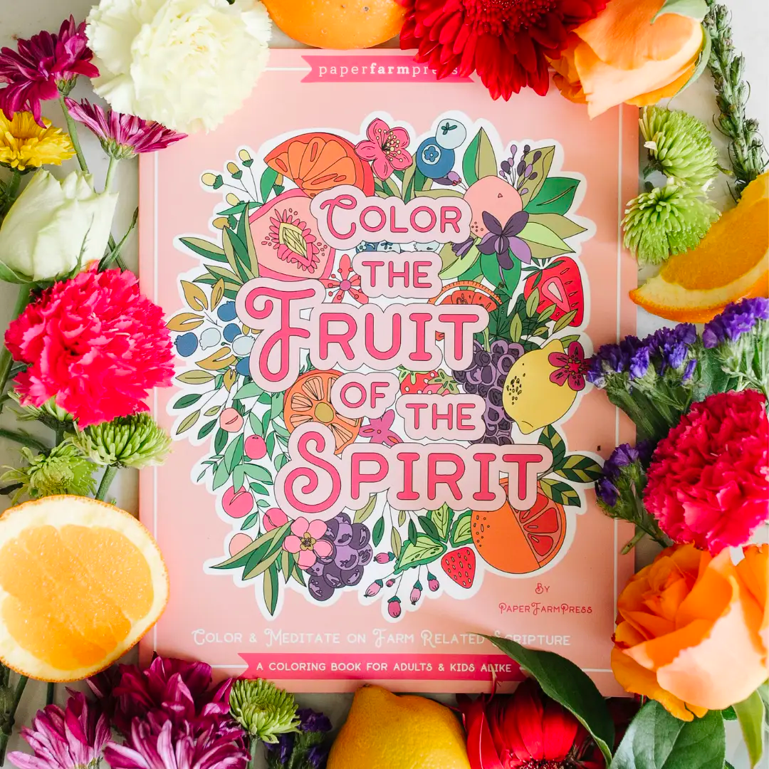 Coloring Book - Color The Fruit Of The Spirit – Amanda Radke