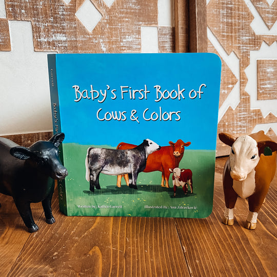 Board Book - Baby's First Book of Cows & Colors – Amanda Radke